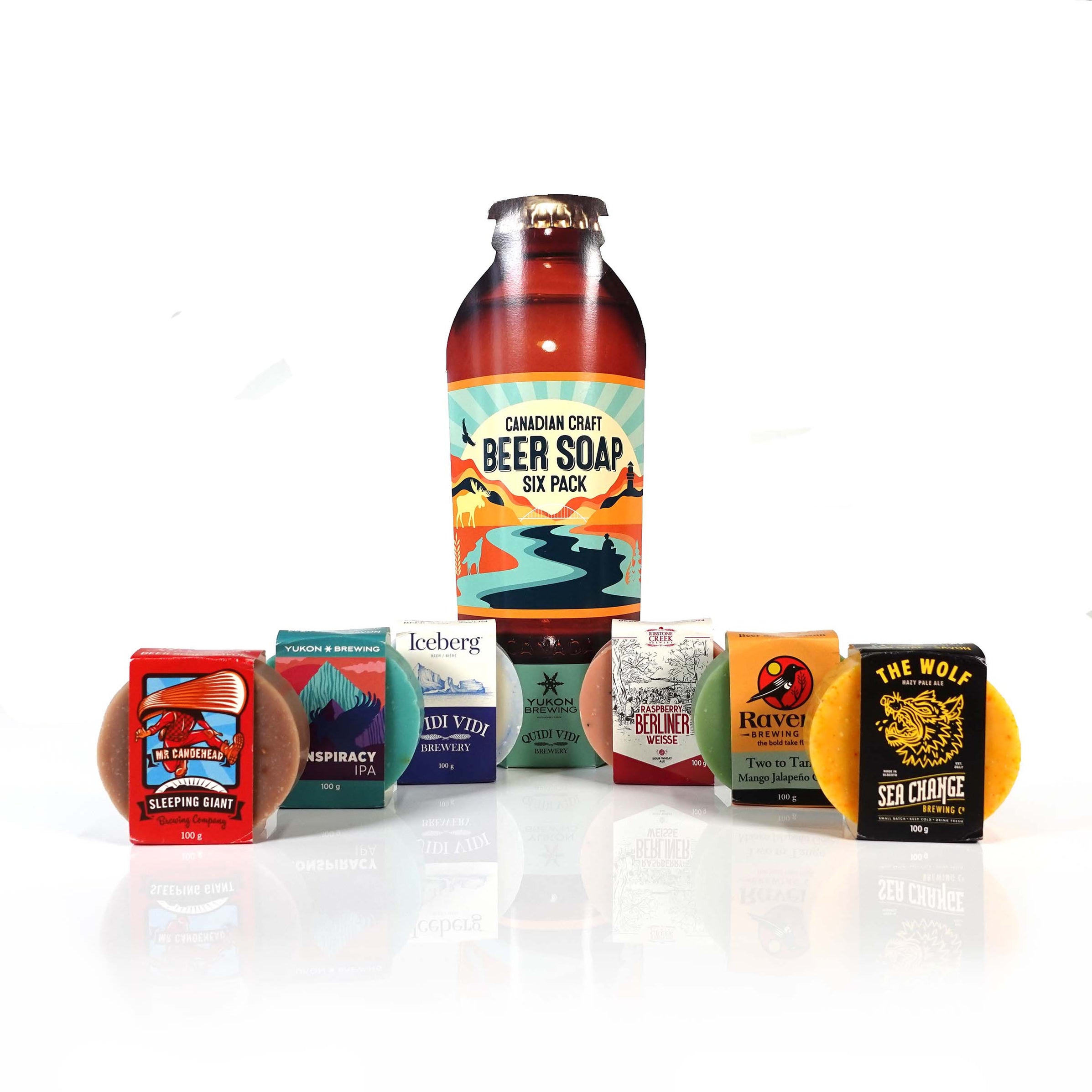 Canadian Craft Beer Soap Six Pack — Wild Prairie Soap Company
