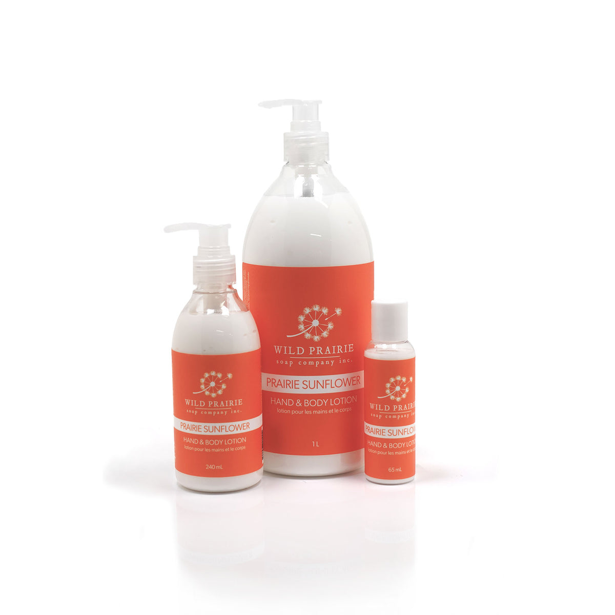 Prairie Sunflower Hand & Body Lotion — Wild Prairie Soap Company